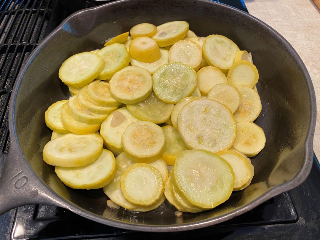 Caramelized Summer Squash with Garlic - The CobraHead Blog